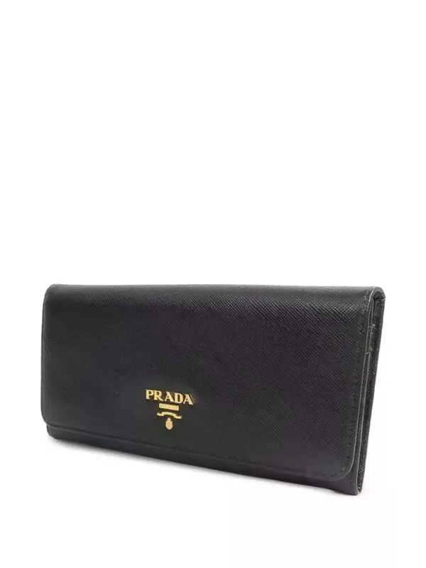 Prada Logo-plaque Wallet