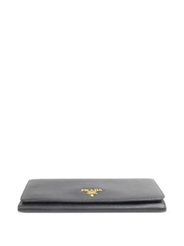 Prada Logo-plaque Wallet