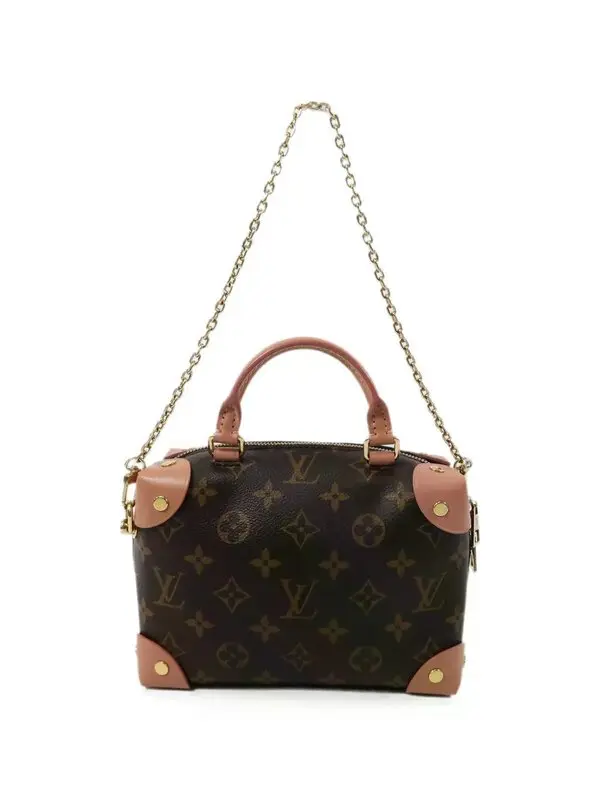 LOUIS VUITTON Petite Malle Souple Monogram Mini Bag