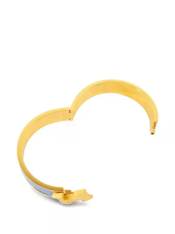 Hermès Clic H Enamel Bangle Bracelet