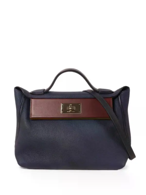 Hermès 24/24 Shoulder Bag - Blue