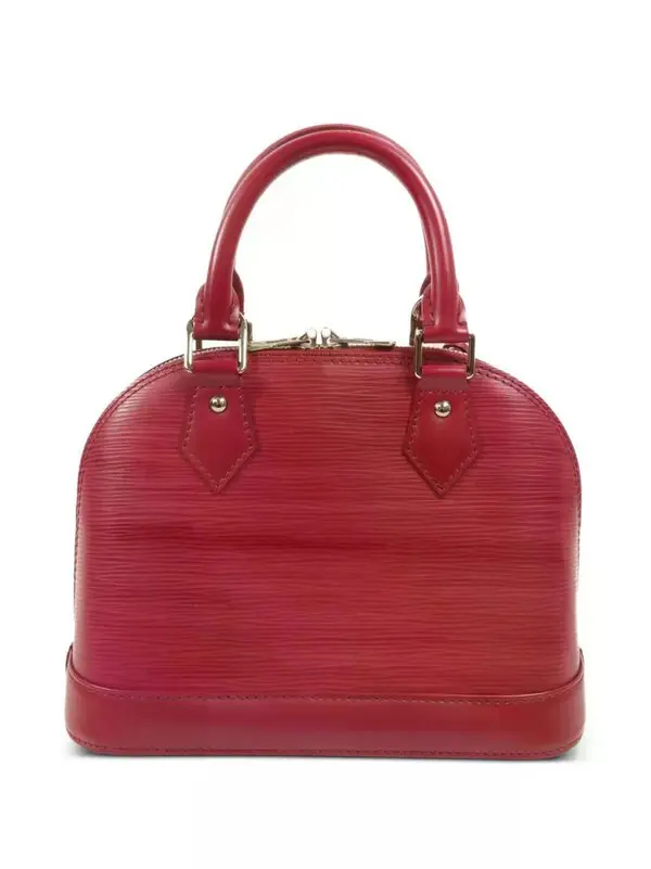 LOUIS VUITTON Alma Bb Tote Bag - Red
