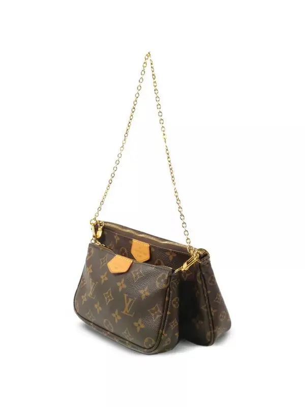 LOUIS VUITTON Multi Pochette Accessoires Monogram Shoulder Bag - Brown