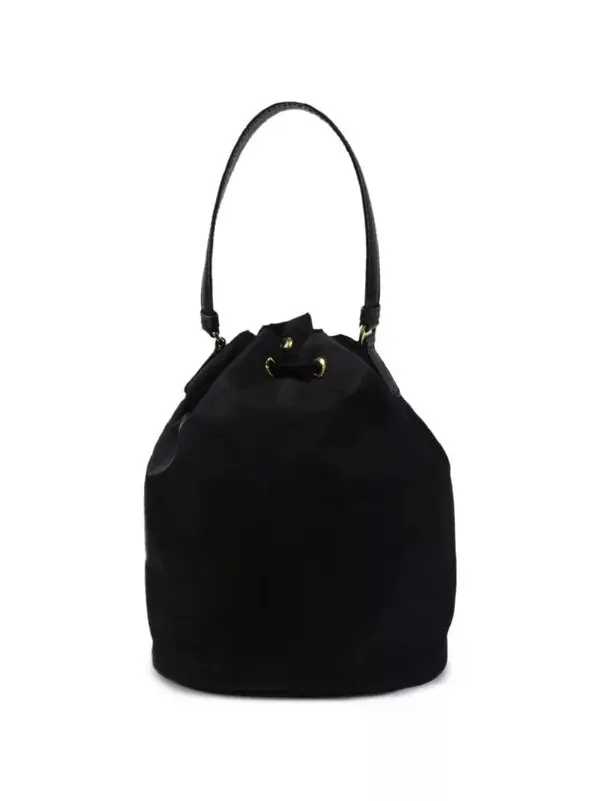 Prada Duet Re-nylon Bucket Bag - Black