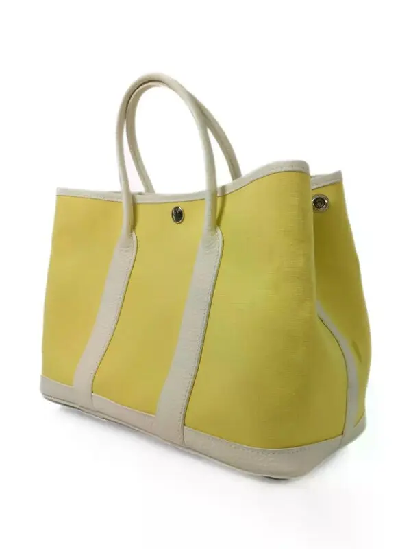 Hermès 2015 Tpm Garden Party Tote Bag - Yellow