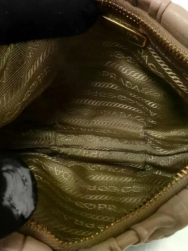 Prada Gaufre Wristlet Clutch Bag