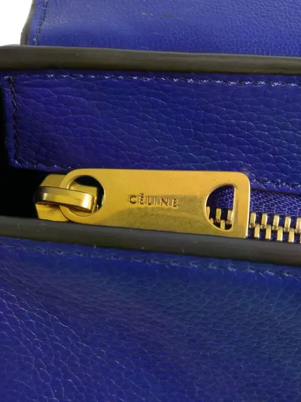 Celine Trapeze Shoulder Bag - Blue