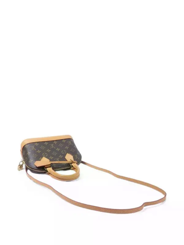 LOUIS VUITTON Monogram Alma Bb Tote Bag