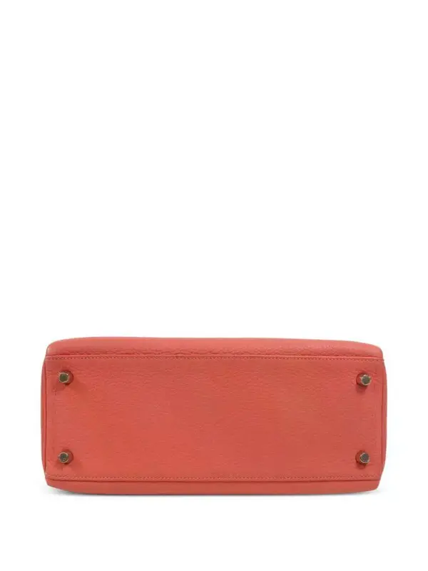 Hermès 28 Kelly Leather Tote Bag - Pink