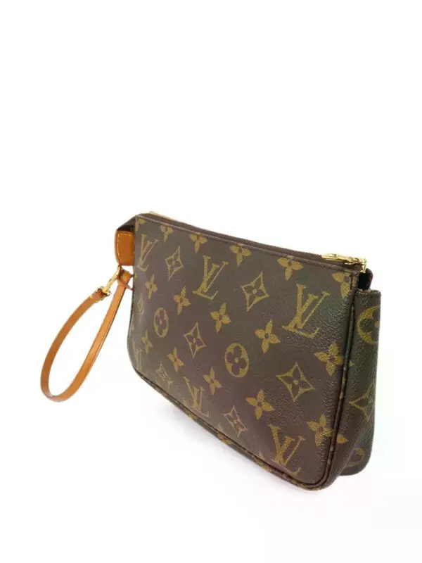 LOUIS VUITTON Monogram Pochette Accessoires Clutch Bag