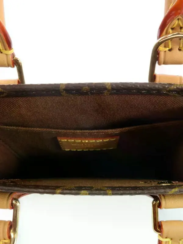 LOUIS VUITTON Monogram Petit Sac Plat Shoulder Bag