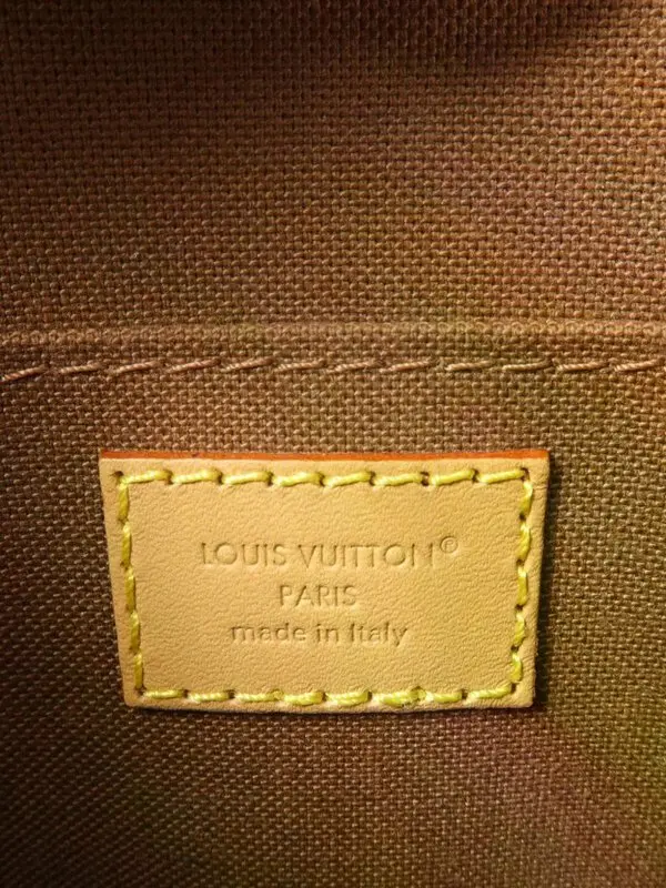 LOUIS VUITTON Monogram Petit Sac Plat Shoulder Bag
