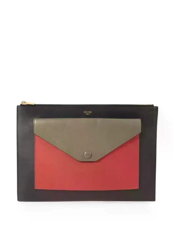 Celine Envelope-pocket Clutch Bag
