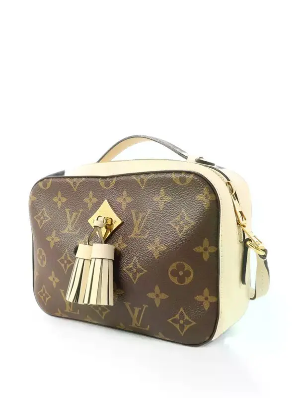 LOUIS VUITTON Saintonge Monogram Crossbody Bag - Brown