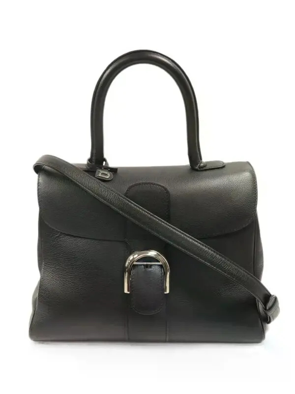 Delvaux Brillant Mm Satchel Bag - Black