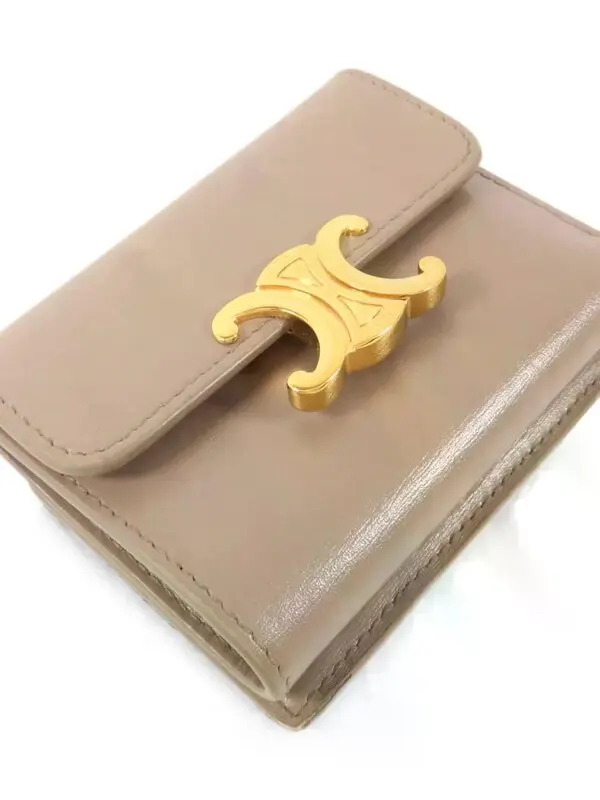 Celine 2023 Triomphe Compact Wallet