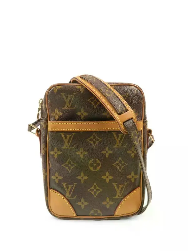 LOUIS VUITTON Monogram Danube Shoulder Bag - Brown