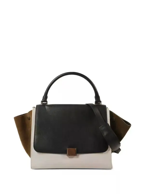 Celine Medium Trapeze Two-way Handbag - Black