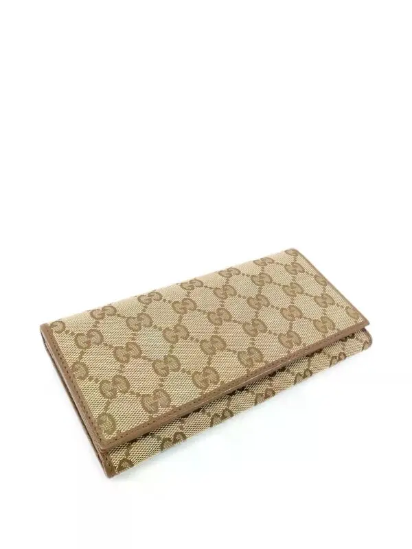 Gucci Gg Supreme Long Wallet