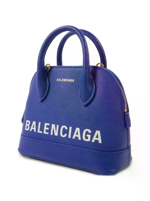 Balenciaga Ville Shoulder Bag - Blue