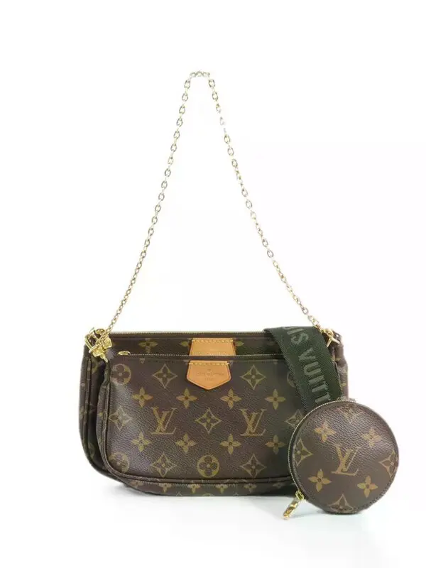 LOUIS VUITTON Multi Pochette Accessoires Monogram Shoulder Bag - Brown