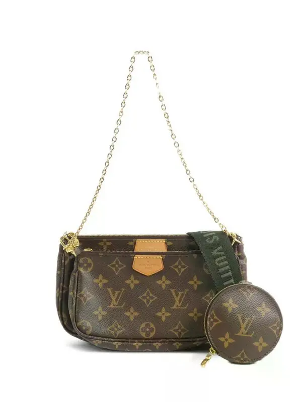 LOUIS VUITTON Multi Pochette Accessoires Monogram Shoulder Bag - Brown
