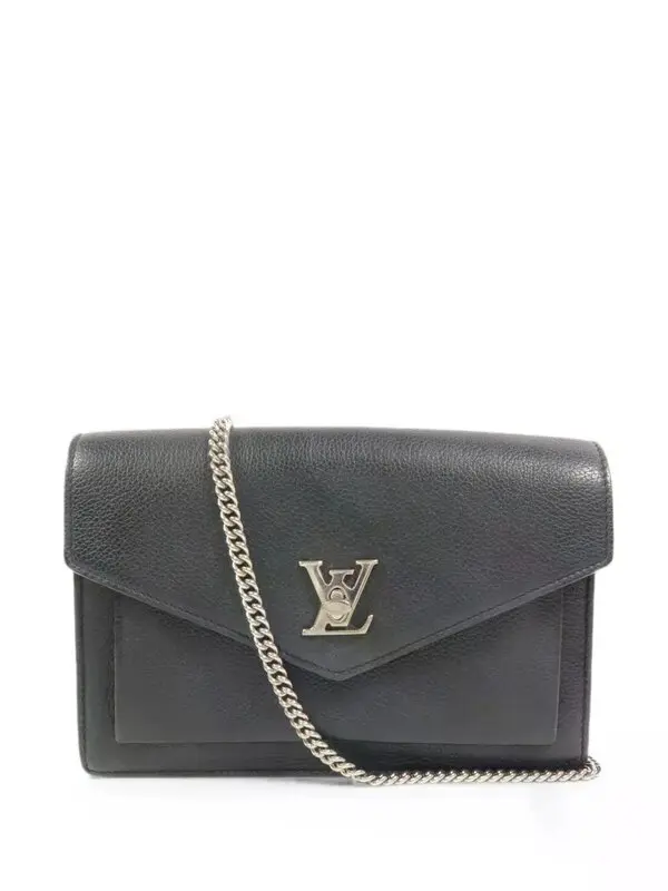 LOUIS VUITTON Mylockme Chain Wallet - Black