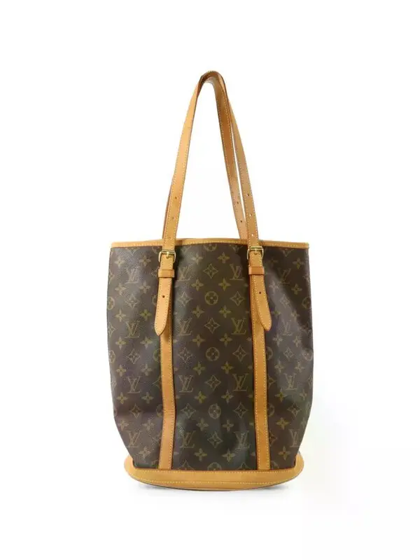 LOUIS VUITTON Monogram Bucket Shoulder Bag - Brown