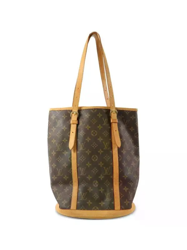 LOUIS VUITTON Monogram Bucket Shoulder Bag - Brown