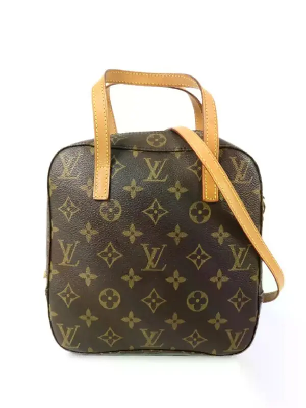LOUIS VUITTON Spontini Monogram Shoulder Bag - Brown