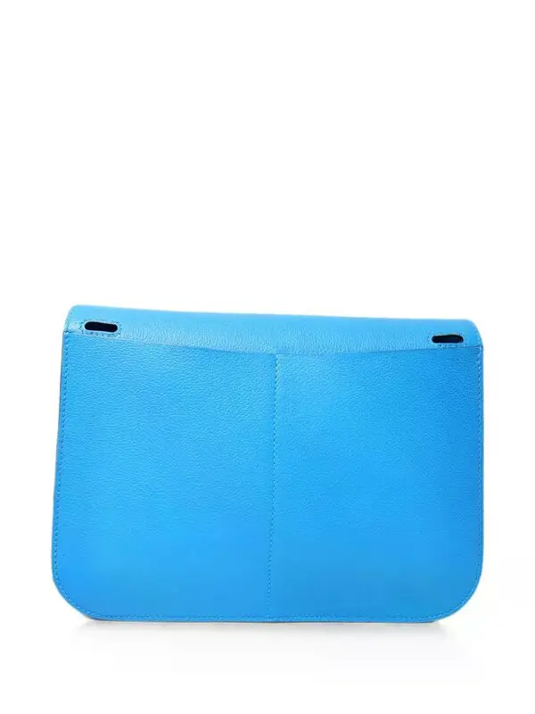 Hermès Halzan 25 Shoulder Bag - Blue