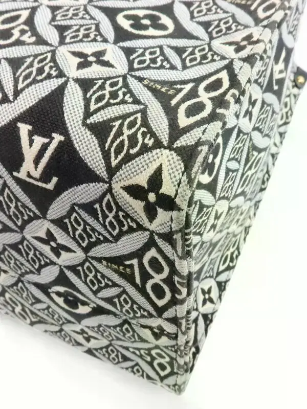 LOUIS VUITTON Gm Onthego Jacquard Tote Bag