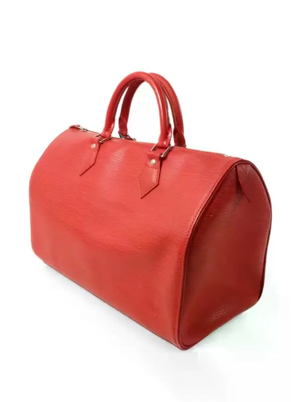 LOUIS VUITTON 35 Speedy Epi Tote Bag