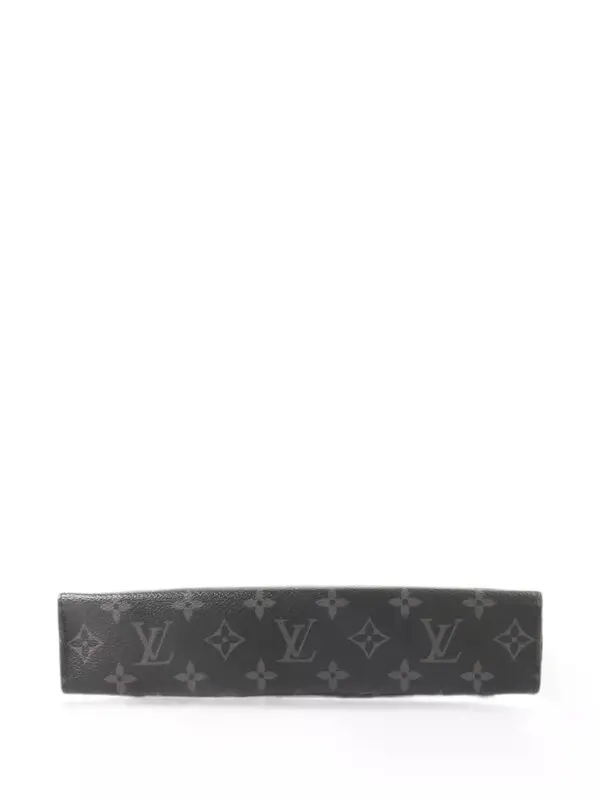 LOUIS VUITTON Mm Pochette Voyage Monogram Eclipse Clutch Bag