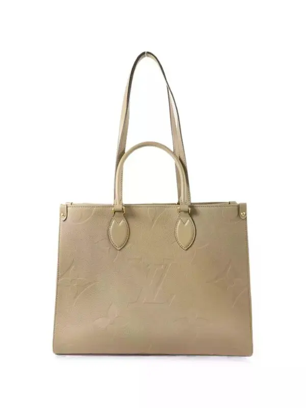 LOUIS VUITTON Mm Monogram Empreinte On The Go Shoulder Bag
