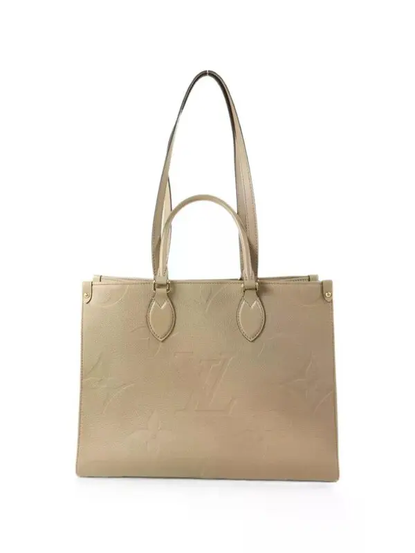 LOUIS VUITTON Mm Monogram Empreinte On The Go Shoulder Bag