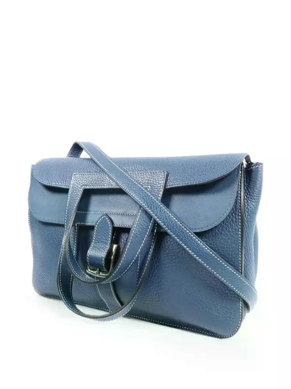 Hermès Halzan Shoulder Bag - Blue