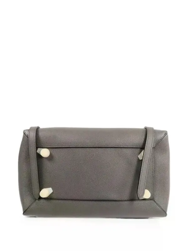 Celine Micro Belt Tote Bag - Grey
