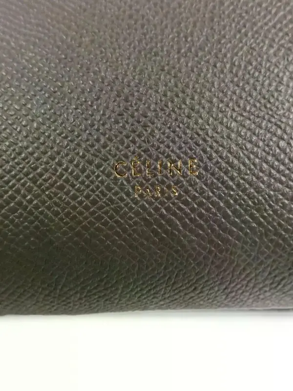 Celine Micro Belt Tote Bag - Grey