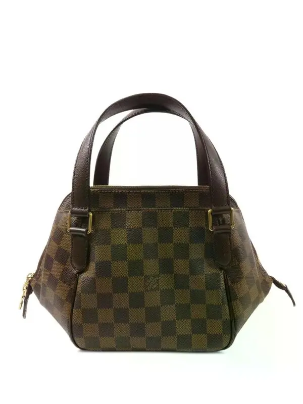 LOUIS VUITTON Damier Ebene Belem Pm Handbag - Brown