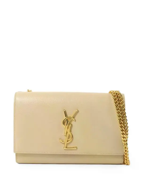 Saint Laurent Small Kate Chain Shoulder Bag - Neutrals