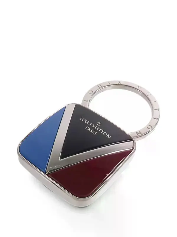 LOUIS VUITTON Gaston V Twist Key Ring
