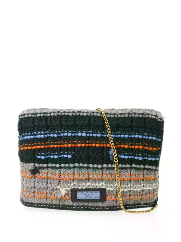Prada Chain-link Crossbody Bag