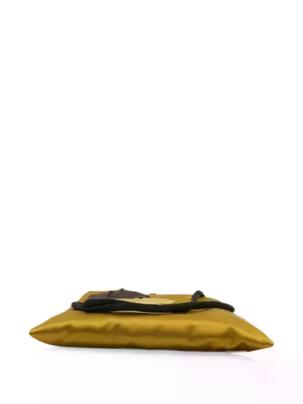 Prada Flower-appliqué Tote Bag