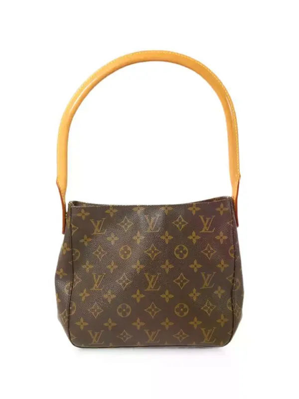 LOUIS VUITTON Monogram Canvas Mm Looping Tote Bag