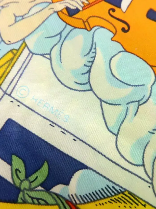 Hermès Graphic-print Scarf
