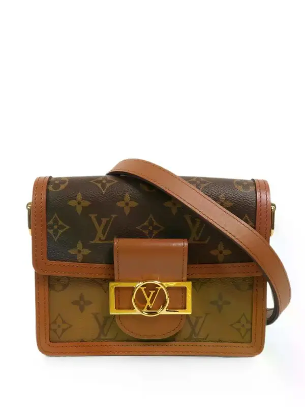 LOUIS VUITTON Mini Monogram Reverse Dauphine Shoulder Bag