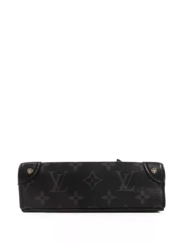 LOUIS VUITTON Steamer Monogram Eclipse Shoulder Bag - Black