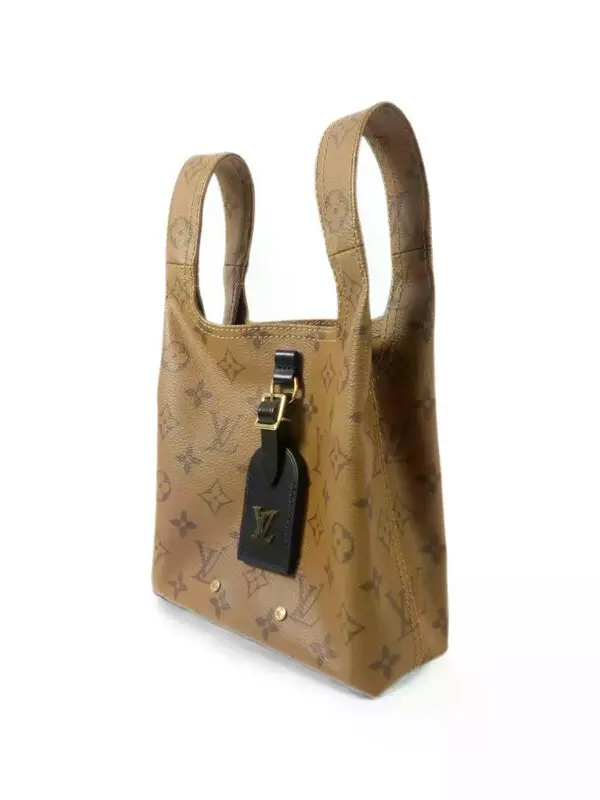 LOUIS VUITTON Monogram Reverse Canvas Tote Bag