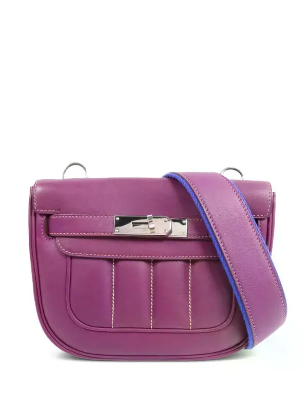 Hermès Mini Berline Shoulder Bag - Purple